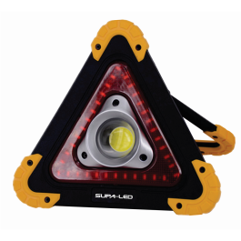 Supaled 500L Adjustable Triangle Worklight - 4X Aa